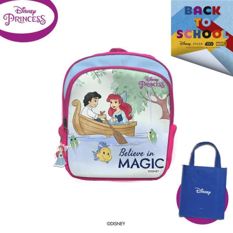 Promo Disney Princess Tas Minimalist Kids with Pocket Back to School ...