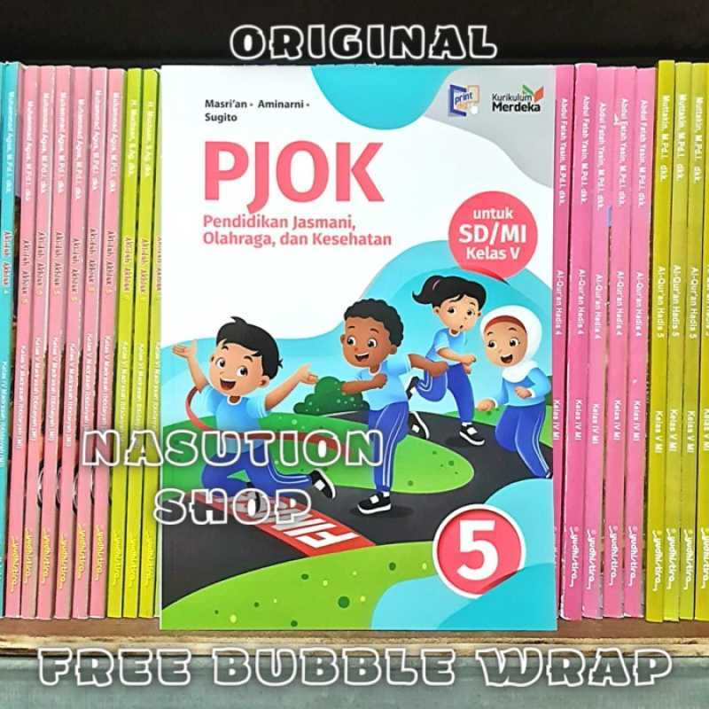 Promo Buku PJOK Untuk Kelas 5 SD/MI Erlangga Kurikulum Merdeka - Penjasorkes Diskon 22% di ...