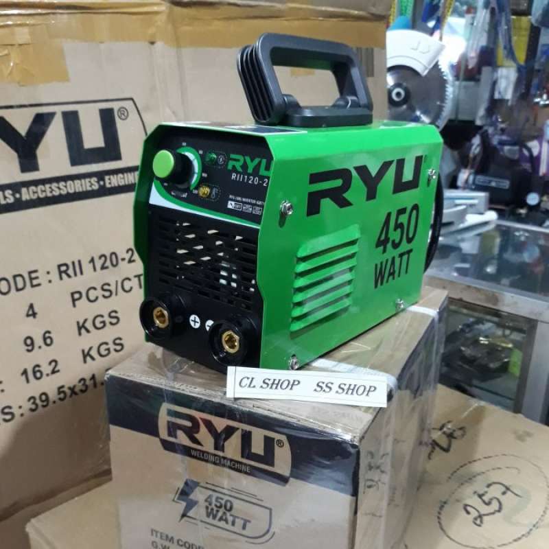 Promo Mesin Inverter Travo Las Listrik 450 Watt Ryu 450W Trafo Las 120A ... Promo Mesin Inverter Travo Las Listrik 450 Watt Ryu 450W Trafo Las 120A ...
