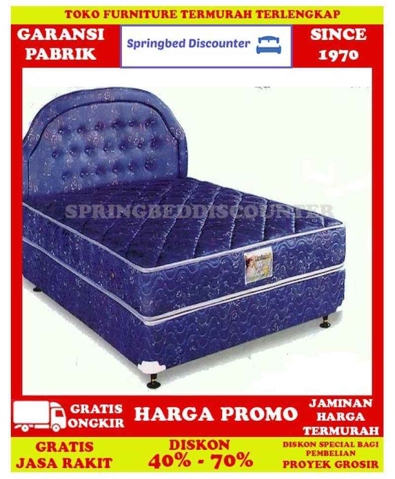 Jual Springbed Spring Bed Kasur UNILAND STANDARD hb FLAMBOYAN 140x200 Set di Seller Springbed ...