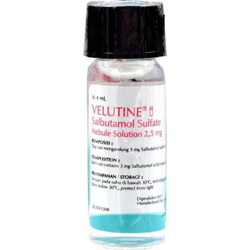 Jual Velutine Inhalation Solution 2.5 Mg 1 Vial Di Seller Apotek ...