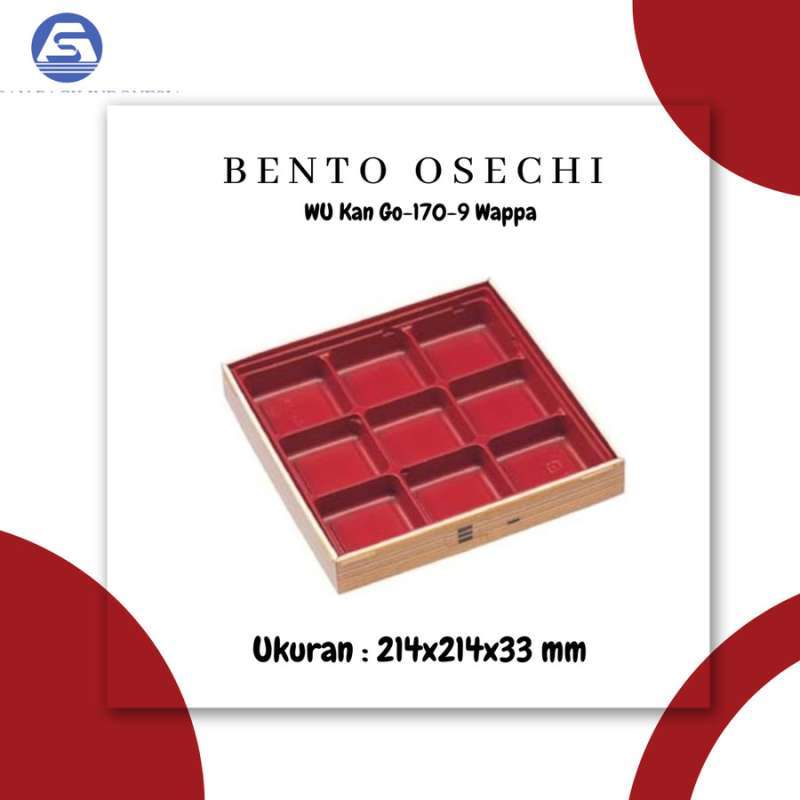 Jual Japanpack/bentobox/bento Osechi/bento Sekat 9/isi 10 Pcs Di Seller ...
