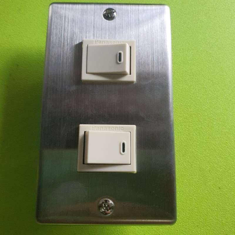 Promo Saklar Seri / Double Panasonic + Frame Stainless + Inbow Dus ...