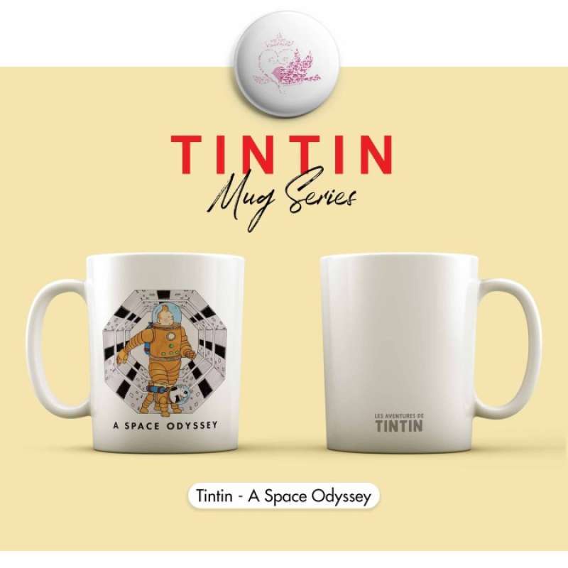 Jual Mug Ceramic Tintin Adv A Space Odyssey di Seller Honey Living ...