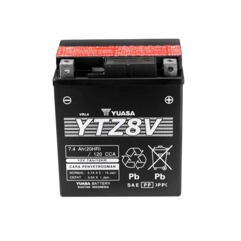 Promo Aki Accu Motor Kawasaki KLX 150 KLX 250 YTZ8V YTX7L BS Yuasa ...