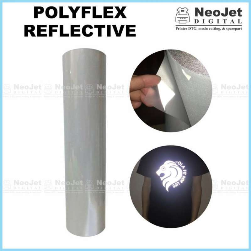 Jual Polyflex Reflective Reflex Korea Sablon Poliplek Poliflek Polifex ...