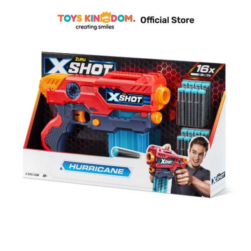 Jual Xshot Blaster Excel Red Hurricane 36440n di Seller Toys Kingdom ...