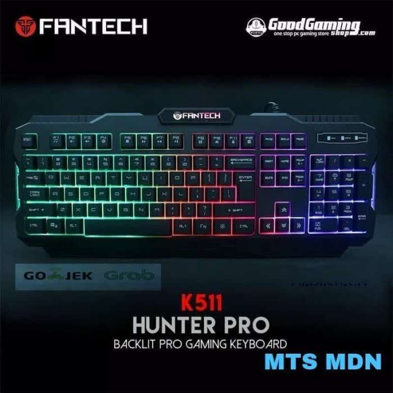 Promo Fantech K511 Hunter Pro Gaming Keyboard / Kable Diskon 17% di ...
