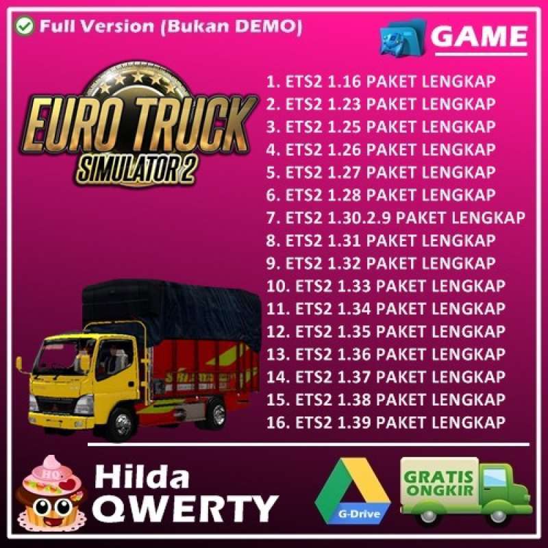 Promo Ets2 Bus Truk Indonesia Paket Lengkap Game Untuk Pc Laptop Diskon ...