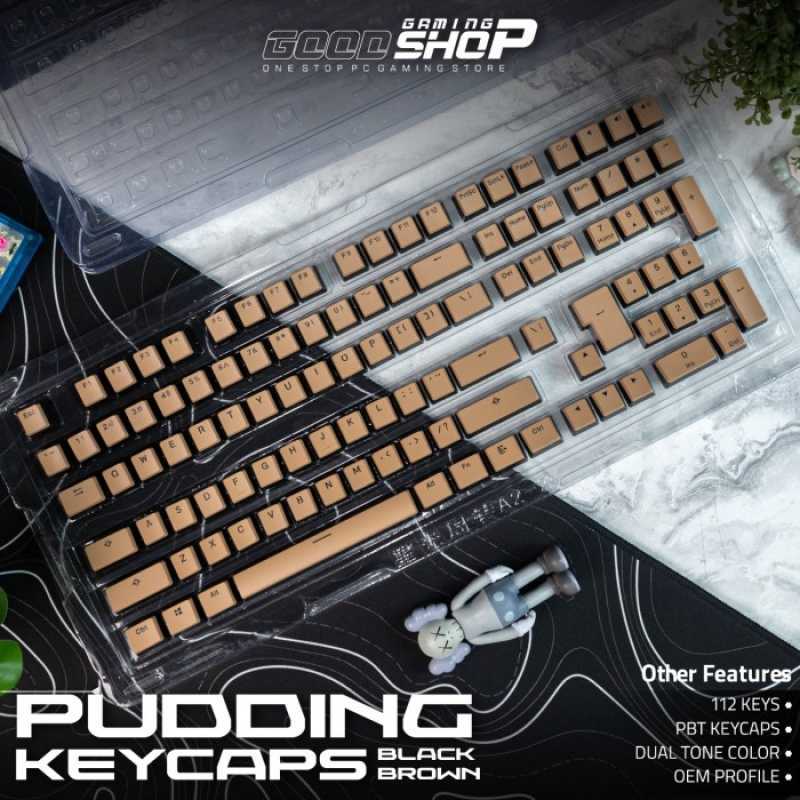 Promo Mechanical Keycaps Pudding Keycaps / Puding Keycaps - Multicolor ...