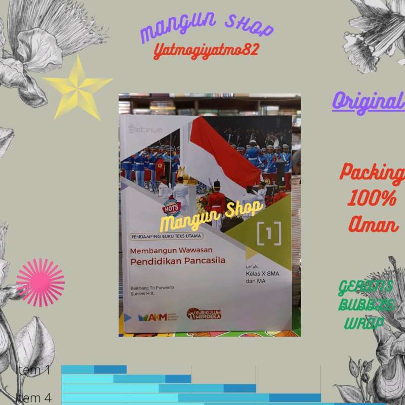 Jual Buku Pendidikan Pancasila Kelas X 10 Sma Ma Kurikulum Merdeka ... Jual Buku Pendidikan Pancasila Kelas X 10 Sma Ma Kurikulum Merdeka ...
