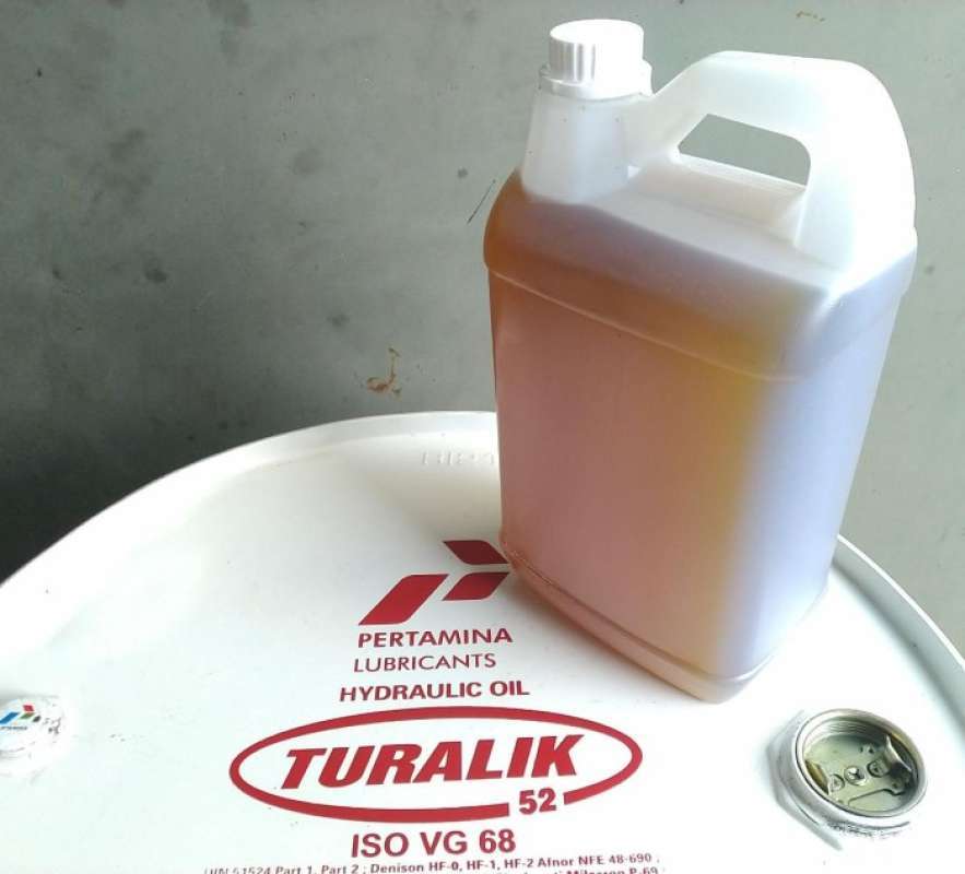 Jual Oli Turalik 52 5l Iso Vg-68 Pertamina Hydraulic Oil Hidrolik 5 Liter Di Seller Platinum ...