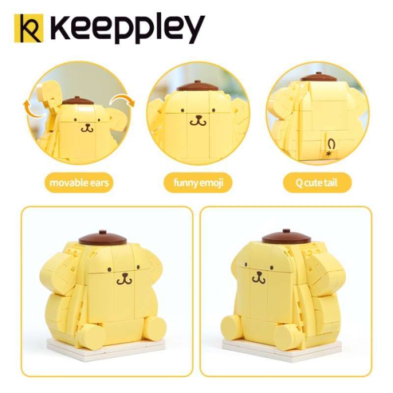 Jual Keeppley Hello Kitty - Pompompurin Figure Di Seller Toys Kingdom ...