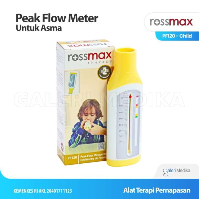 Jual Rossmax Pf120C Peak Flow Meter / Peakflow Meter Alat Cek Asma Anak ...
