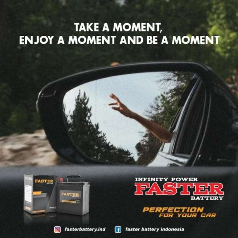 Jual Aki Mobil Mitsubishi Mirage 55d23l Faster Battery Aki Kering 12v ...
