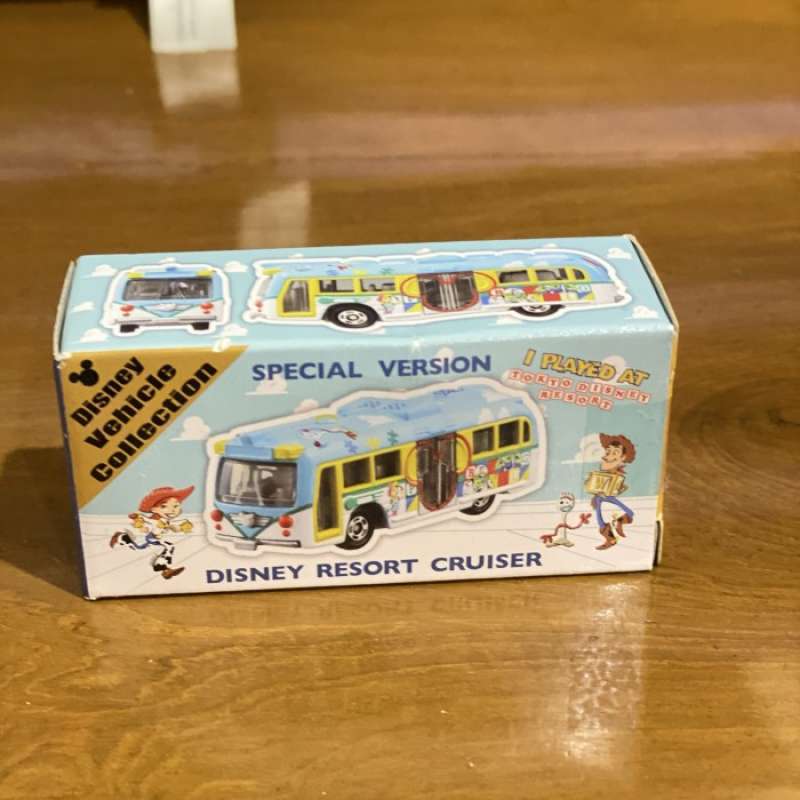 Jual Tomica Disney Vehicle Collection Resort Cruiser Toy Story Tdr di ...