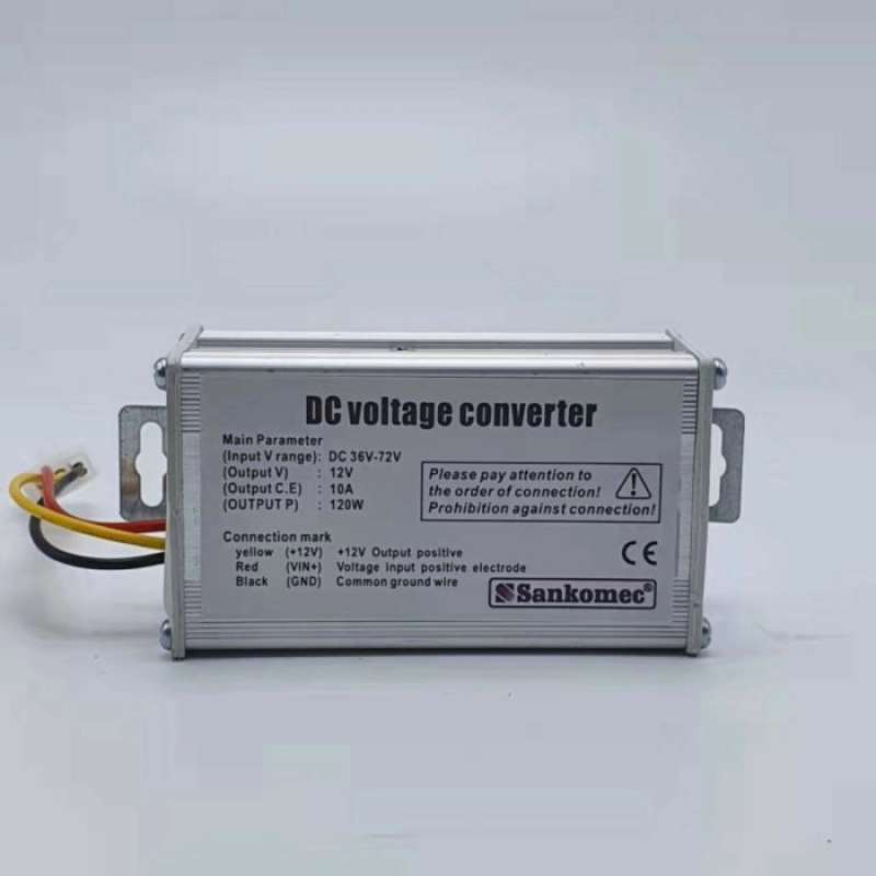 Promo Converter Step Down Dc 36v-72v To 12v 10a 120watt Waterproof Converter Diskon 23% Di ...