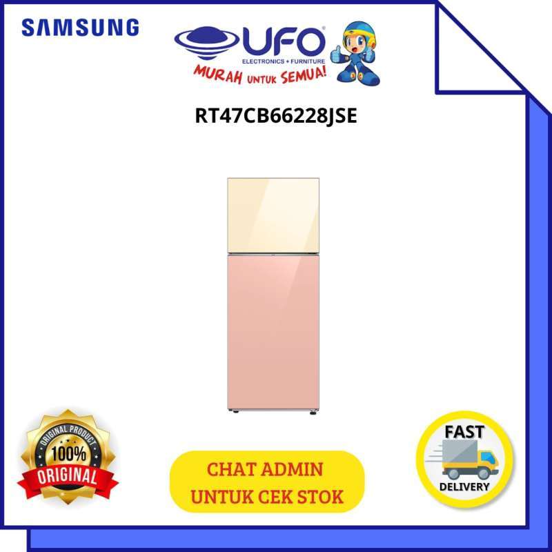 Jual SAMSUNG RT47CB66228JSE KULKAS SAMSUNG BESPOKE 2 PINTU di Seller ...