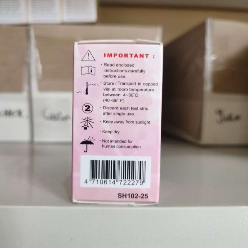 Jual Easy Touch Strip Tes Hemoglobin Isi 25 / Stik Hemoglobin / Strip ...