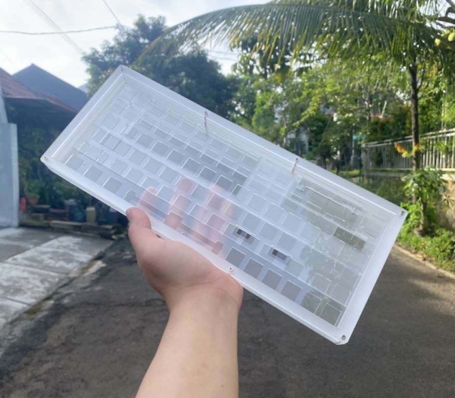 Promo Custom Case Acrylic Daxa M84 Pro / Ultimate Mechanical Keyboard ...