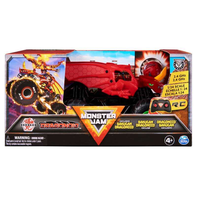 Jual Mainan Remote Control Monster Jam Rc Skala 1:24 Dragonoid Di ...