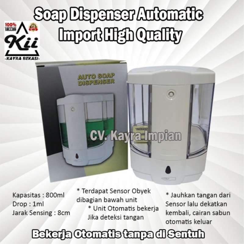 Jual Automatic Soap Dispenser 800ml - Dispenser Sabun Otomatis ...
