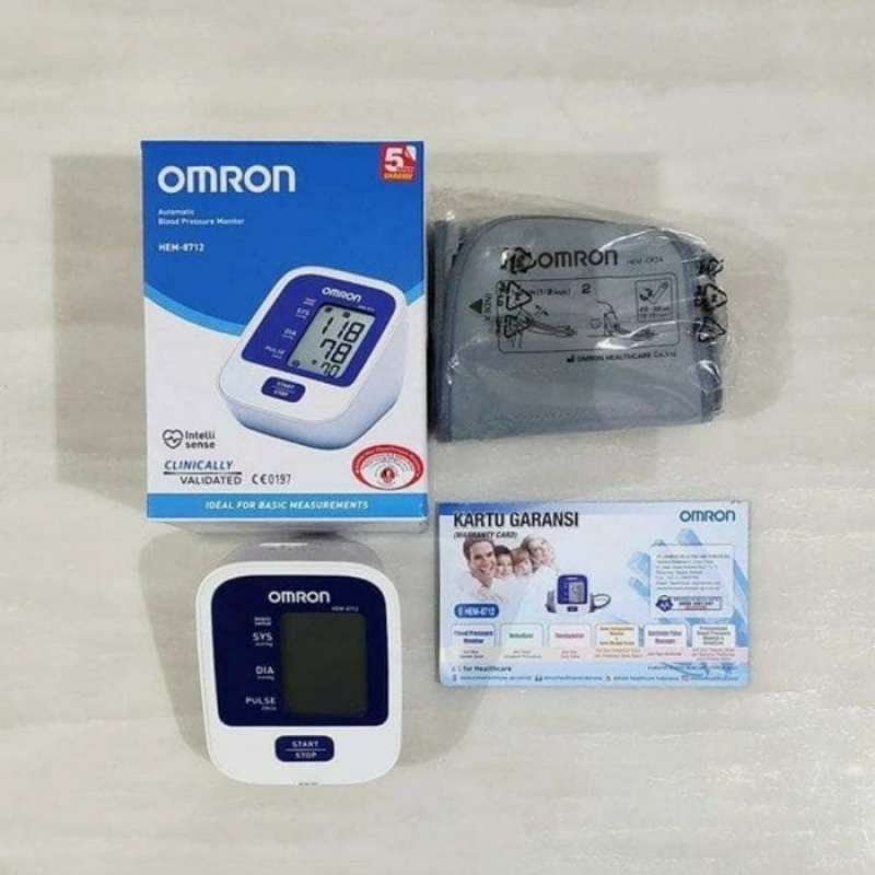 Jual Tensimeter Digital Omron Hem-8712, Alat Ukur Tekanan Darah Di ...
