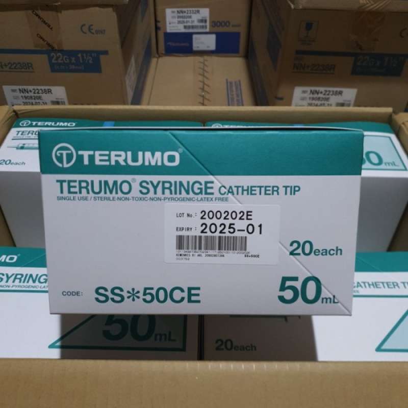 Jual Catheter Tip Terumo 50cc Cateter 50ml Kateter Syringe 50 Cc Ml ...