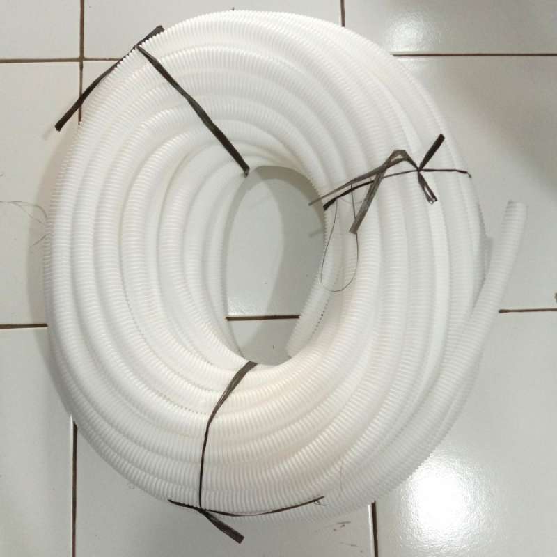Jual selang flexsible 20mm /selang sepiral 20mm pembuangan air ac 1roll 50m di Seller Hattiee ...