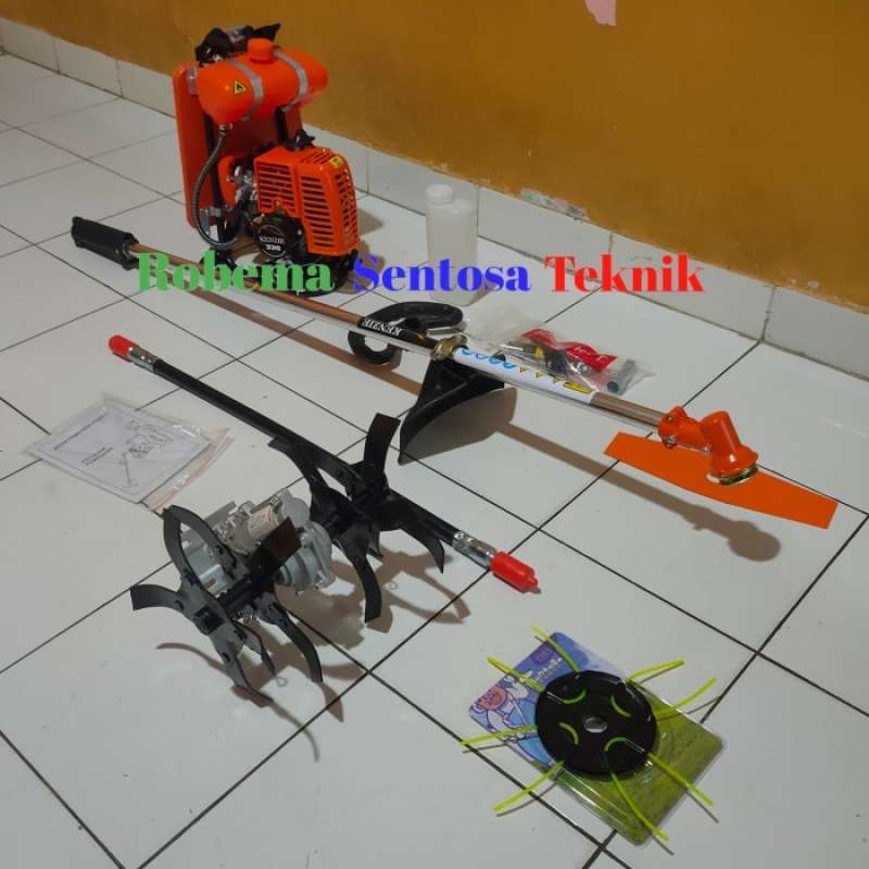 Promo Mesin Potong Rumput 2 Tak Multifungsi / 3 Jenis Mata Pisau Diskon ...