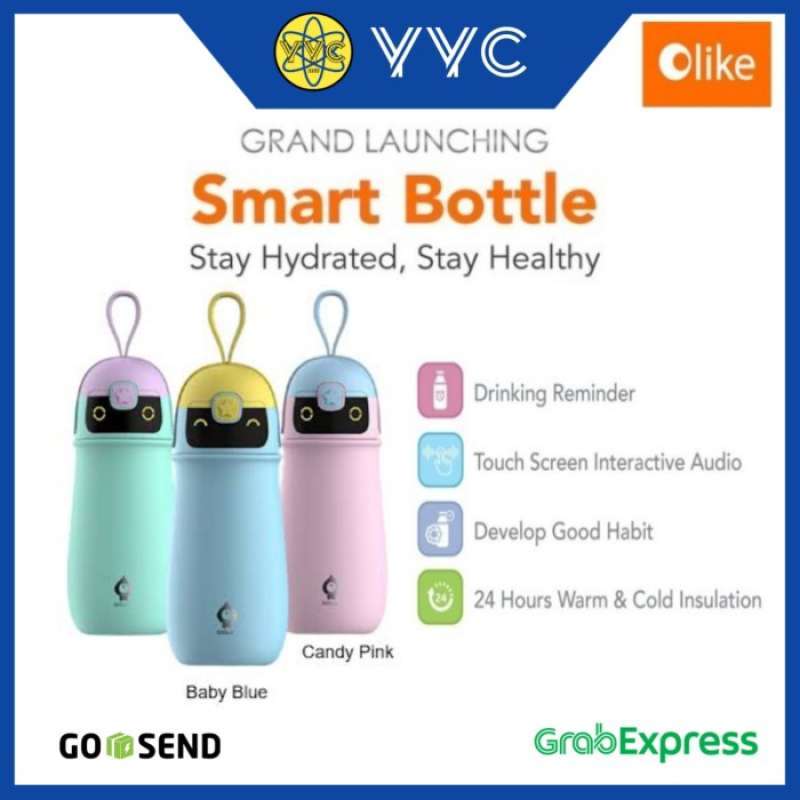 Jual Olike Smart Bottle New Botol Pintar Termos 400ml Garansi Resmi 6 ...