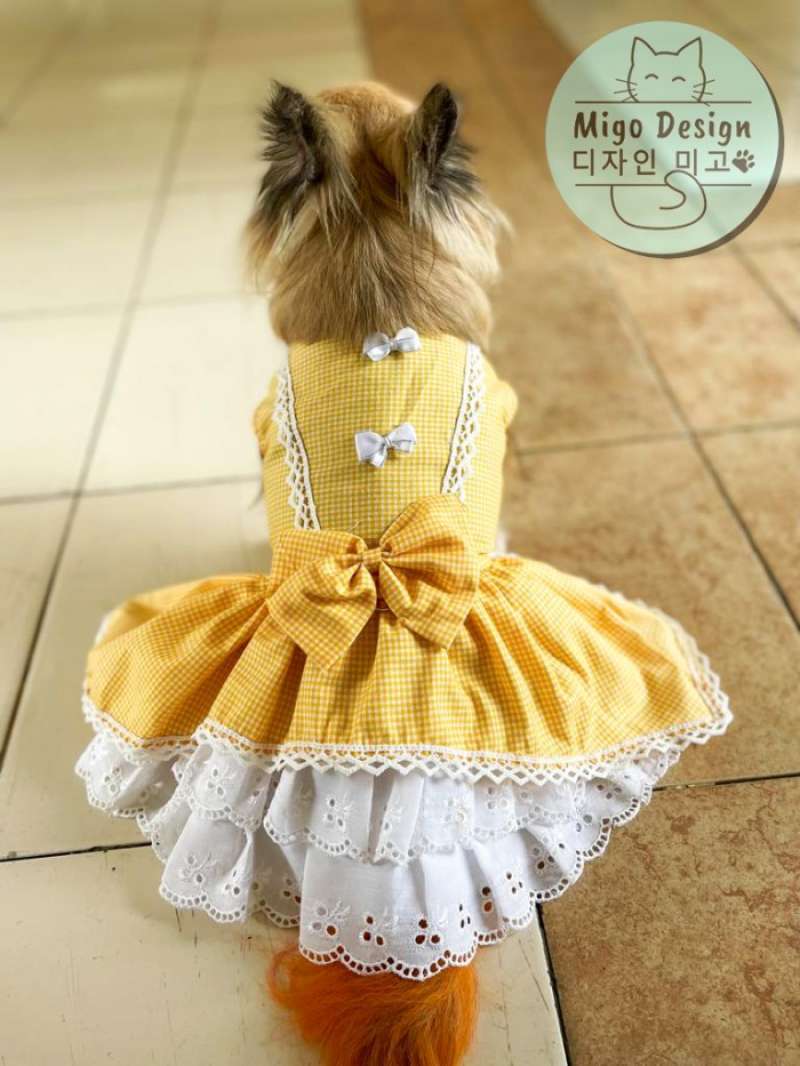 Jual Migo Design Baju Dress Kucing Anjing 65 AnaBul Hewan Peliharaan ...