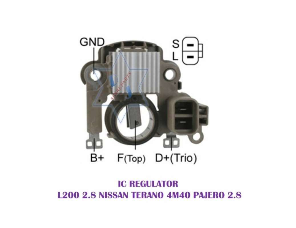 Promo IC REGULATOR L200 2.8 NISSAN TERANO 4M40 PAJERO 2.8 K2 Diskon 23% ...