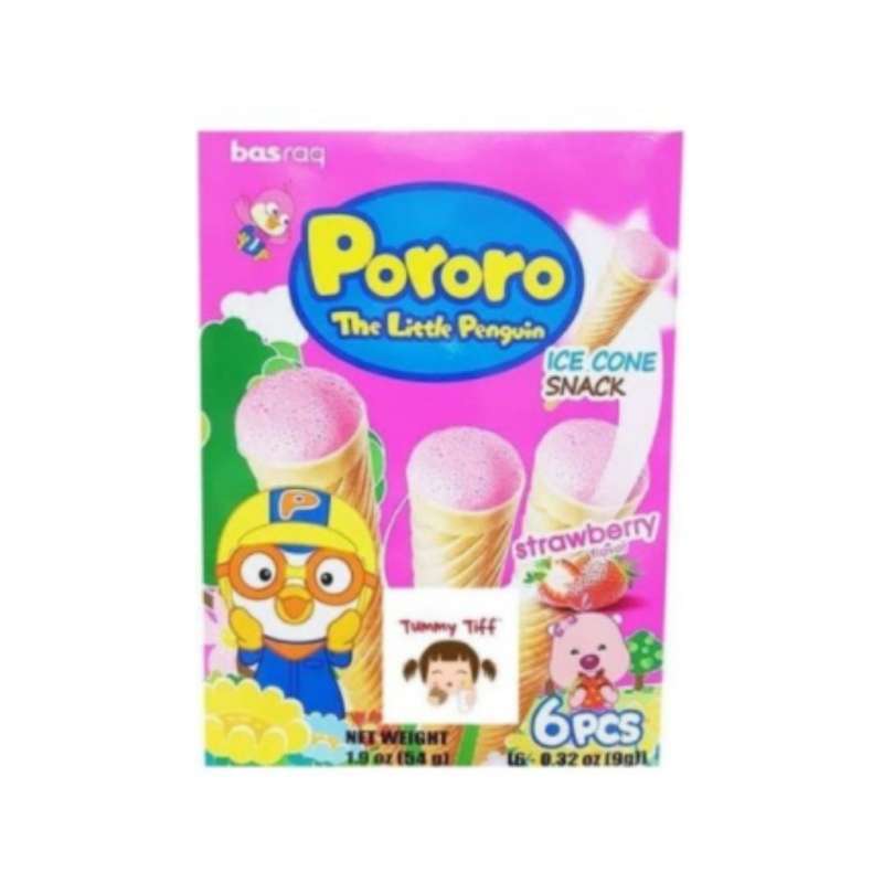 Jual Pororo Ice Cone Snack / Snek Korea / Ice Cream Cone Snack Di ...