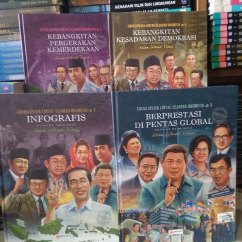Promo ORIGINAL ENSIKLOPEDIA LINTAS SEJARAH INDONESIA Dalam Literasi Visual Diskon 23% di Seller ...