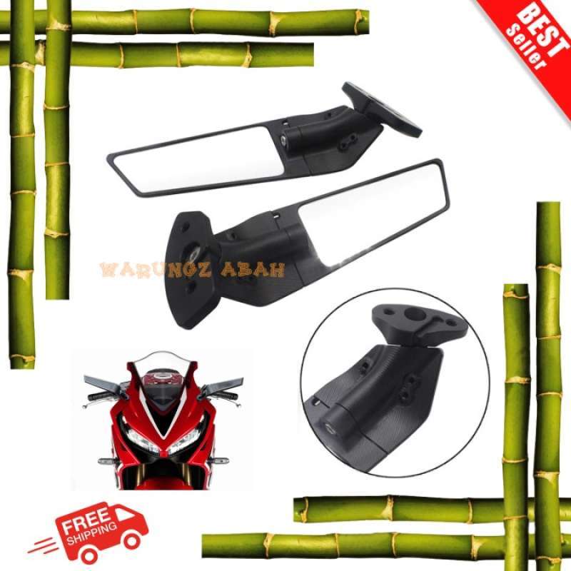 Promo Kaca Sepion Spion Model Winglet Rizoma Stealth Honda Cbr 250R 600 ...