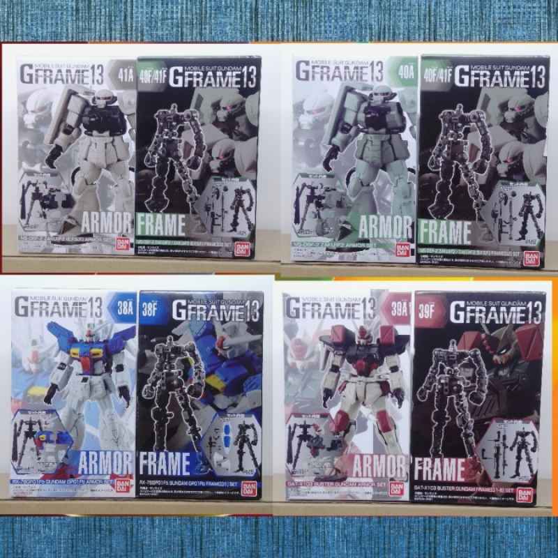 Jual Bandai Ms Gundam G Frame Set 2Pc di Seller Alam Asri Store ...