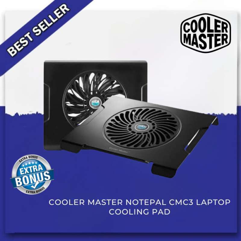 Promo Cooler Master Notepal CMC3 Laptop Cooling Pad Diskon 23% di ...