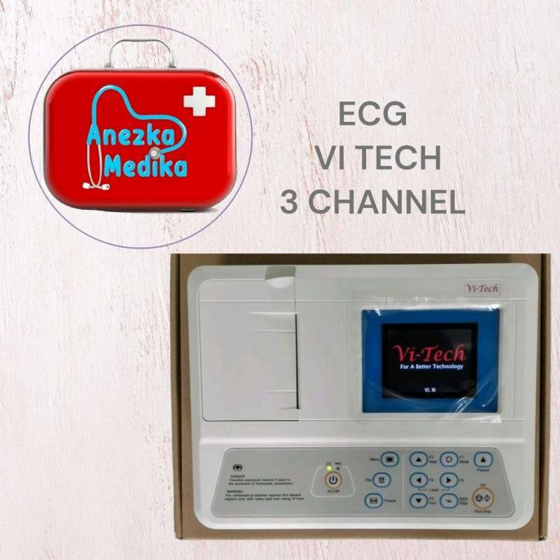 Jual EKG 3 CHANNEL VI TECH / Electrocardiogram 3 channel vi tech di Seller ANEZKA MEDIKA STORE ...