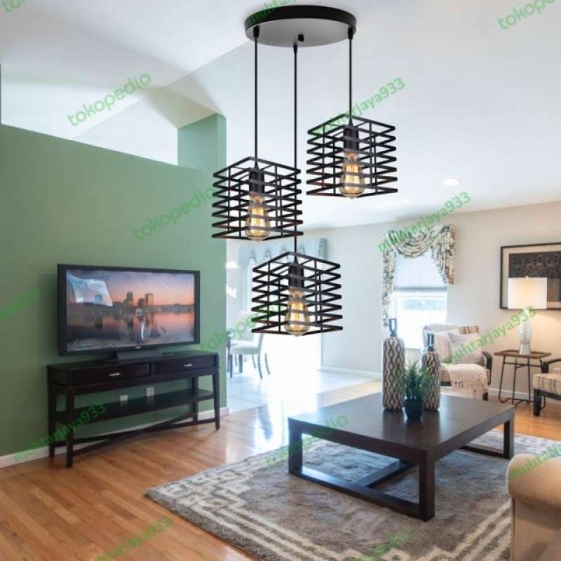 Jual lampu gantung minimalis modern lampu hias aesthetic dekorasi ruang ...