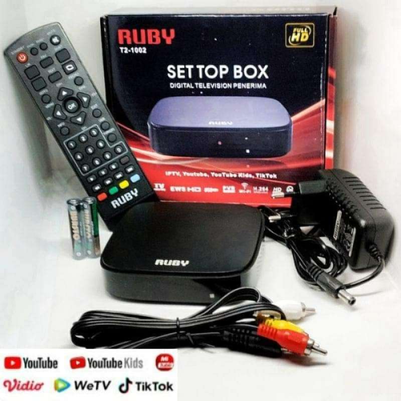 Promo Set Top Box Tv Digital VTV-STB Adaptor-Set Top Box Adaptor Luar ...