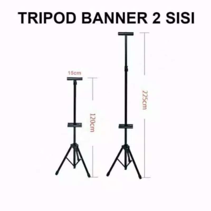 Promo Tripod Display / Stand Frame / Tripod 2 Sisi / Tripod Banner ...