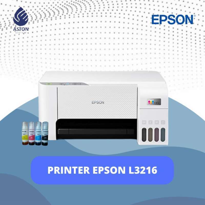 Jual Printer Epson L3216 Putih Print Scan Copy - Tinta Original Di Seller Aston Printer Semarang ...