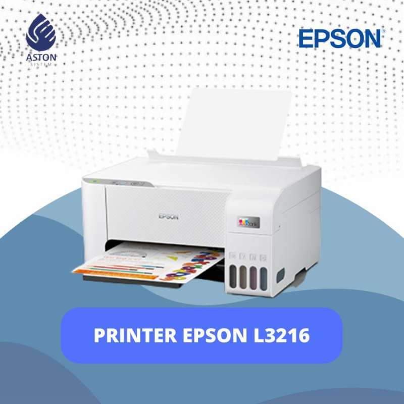 Jual Printer Epson L3216 Putih Print Scan Copy - Tinta Original Di ...