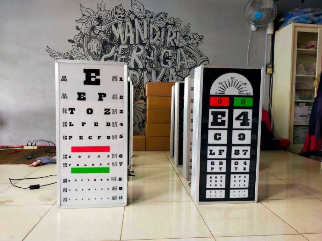 Jual Snellen Chart Elektrik - Tes Mata Remote Lampu Di Seller Onic Shop ...