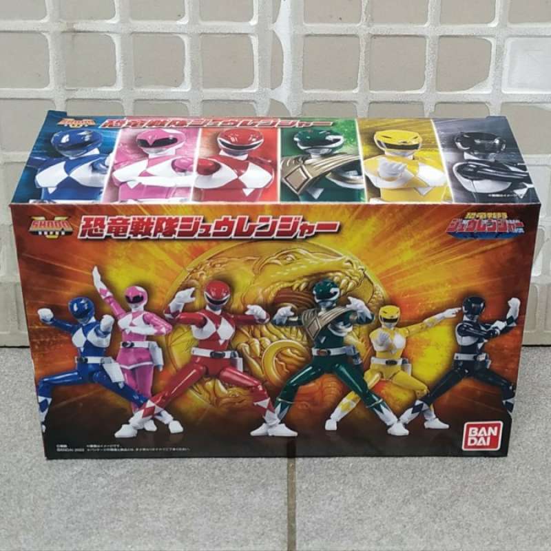 Promo BANDAI SHODO MIGHTY MORPHIN POWER RANGERS MMPR ZYURANGER SHO-DO ...