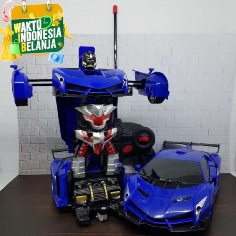 Jual Mainan Mobil Remot Control Autobots / Rc Car Berubah Jadi Robot Di ...