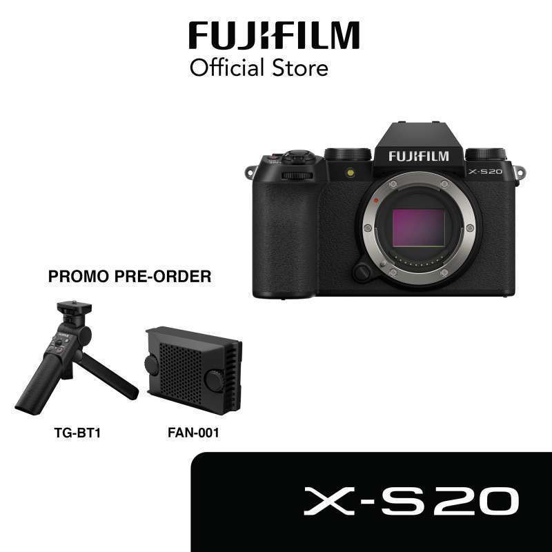 Jual Fujifilm X-s20 Kamera Mirrorless Xs20 - Body Video Package Di Seller Jpc Kemang Showroom ...