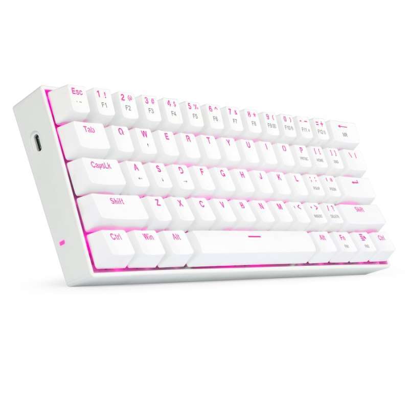 Jual Redragon Mechanical Gaming Keyboard Dragonborn White Di Seller ...