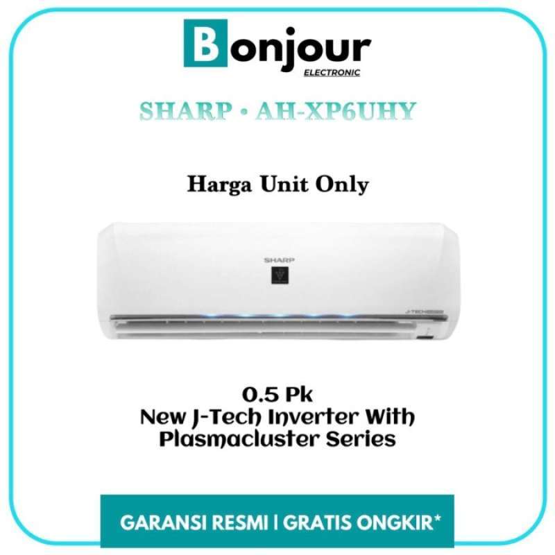 Promo SHARP AH-XP6UHY I AHXP6UHY I SHARP AC PLASMA INVERTER 0.5 PK Diskon 23% di Seller Broman ...